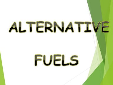 Alternative Fuels | PPT