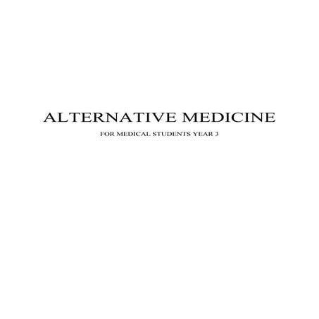 Complementary and alternative medicine in European countries ...