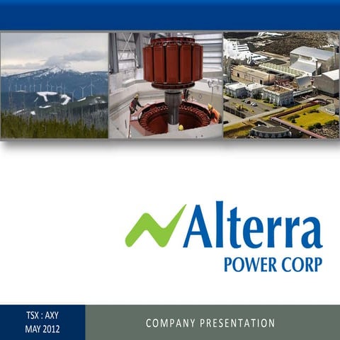 Alterra Presentation - MAY 2012 | PDF