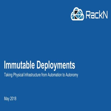 Immutable Deployment Hands-On Lab Interop ITX | PDF