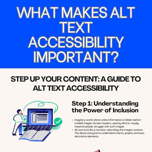 What Makes Alt Text Accessibility Important? | PDF