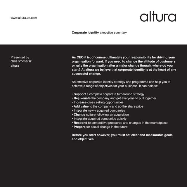 Corporate image and identity | PPTX