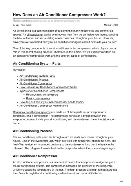 Presentation on automobile hvac system | PPT