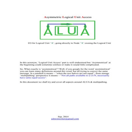 ALUA | PDF