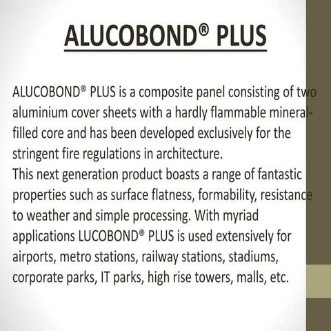 ALUCOBOND® PLUS | PPTX