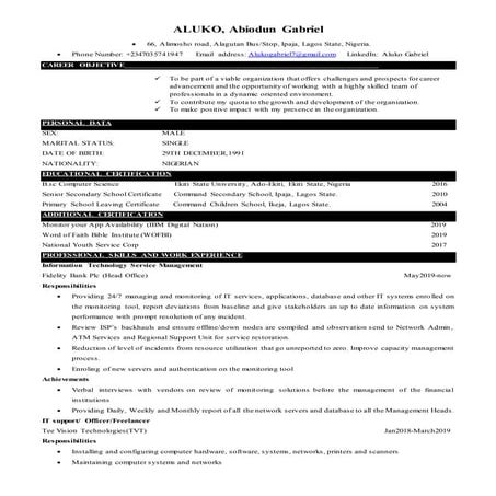 Aluko gabriel | DOCX