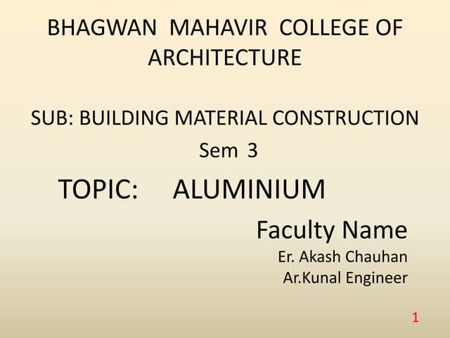 aluminium production process | PPTX