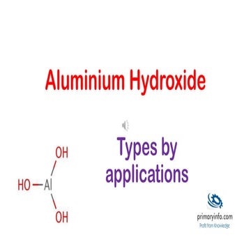 Aluminium hydroxide-applications | PPT