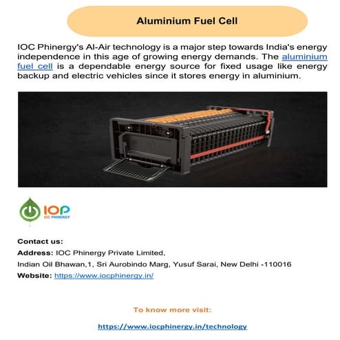 Aluminium Fuel Cell | PDF