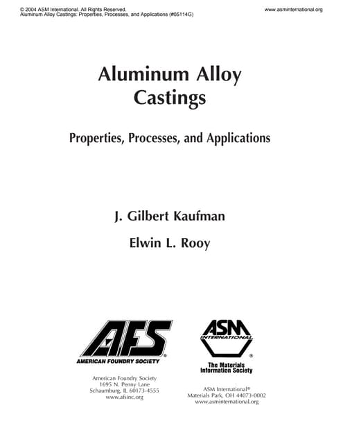 Aluminum technology | PDF | Science