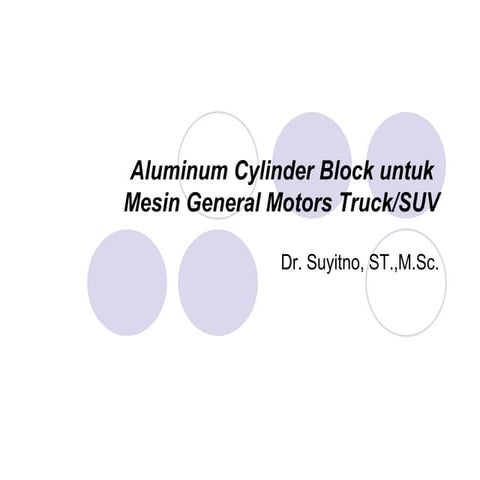 Aluminum Cylinder Block untuk ...