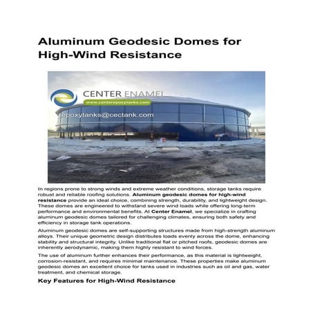 Aluminum Geodesic Domes for High-Wind Resistance.docx