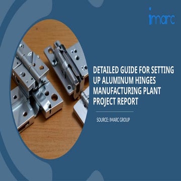 Detailed Project Report on Setting up a Aluminum Manufacturing Plant | PPTX
