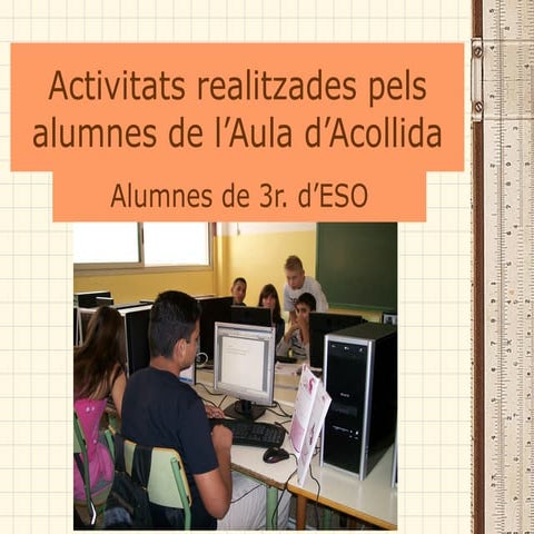 Alumnes 3r Activitats | PPT