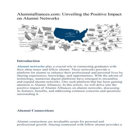 Alumni management | PPT