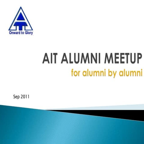 Alumni meetup invite | PPTX