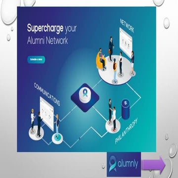Alumnly allows you to strengthen your connection with your alumni. | PDF