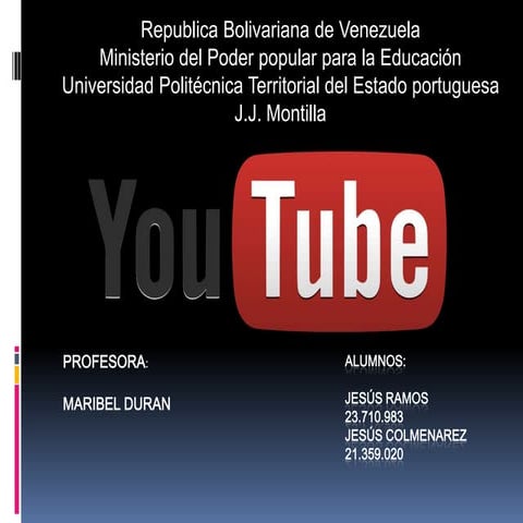 Que es YOUTUBE | PPTX