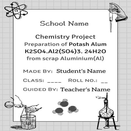 Preparation of Potash Alum from Scrap Aluminium. | PDF
