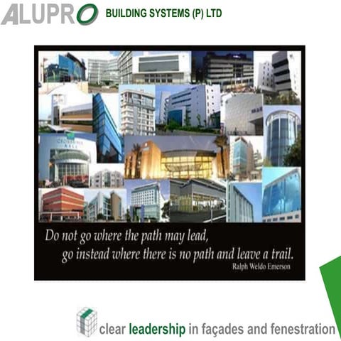 Alupro Introduction | PPTX | Construction Industry | Industries