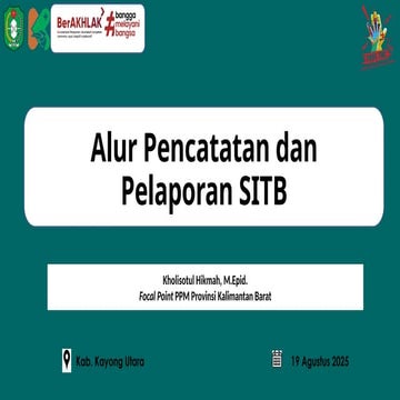 Alur2 Pencatatan dan Pelaporan SITB.pptx