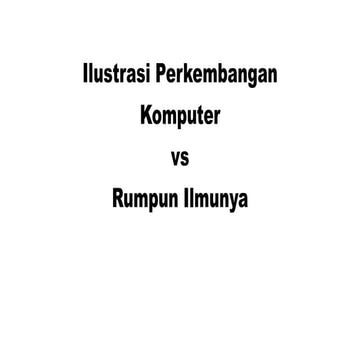Alur Perkembangan Software Pada Informatika | PDF