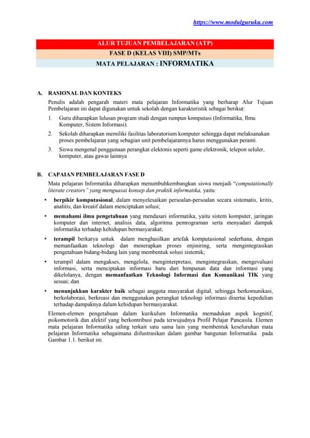 KISI-KISI DAN KARTU SOAL INFORMATIKA PAKET A.docx