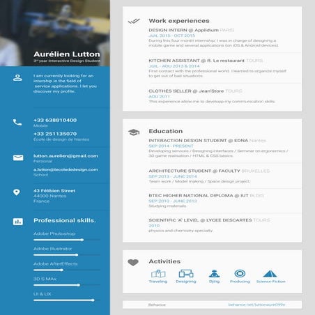 Aurélien Lutton resumé | PDF