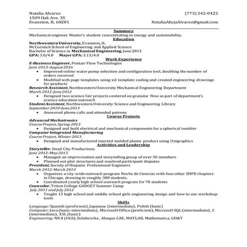 Resume v2 | PDF