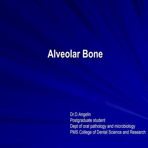 Alveolar bone | PPT
