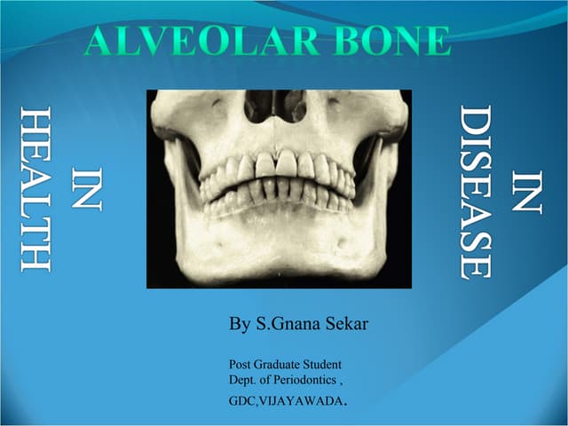 Bone loss and patterns of bone destruction