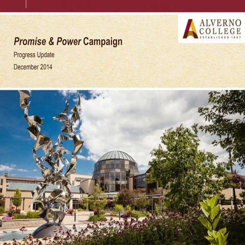 Alverno College New Spaces - December 2014 | PPTX