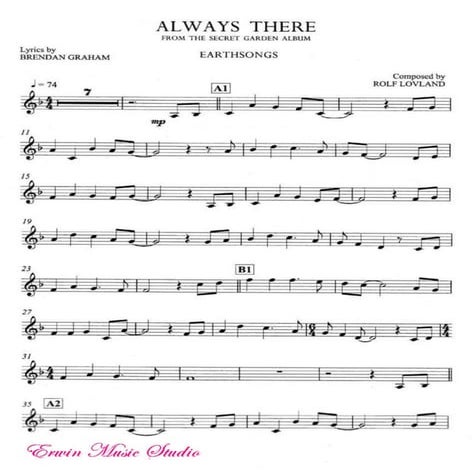 Always there violin | PDF