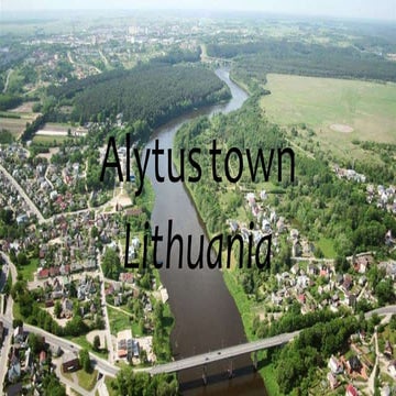 Alytus town | PPT