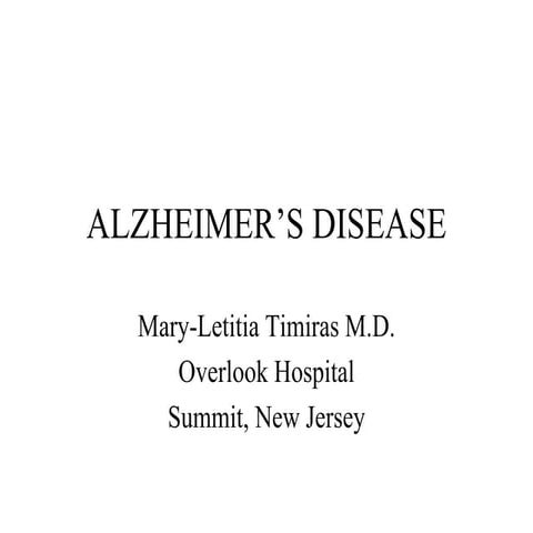 Ten Warning Signs of Alzheimer's Disease and Dementia | PDF
