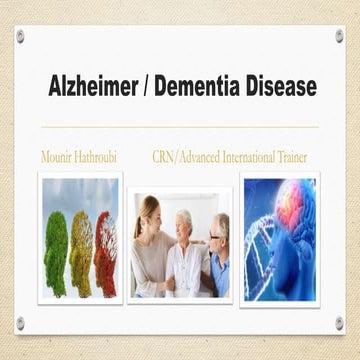 Dementia powerpoint | PDF