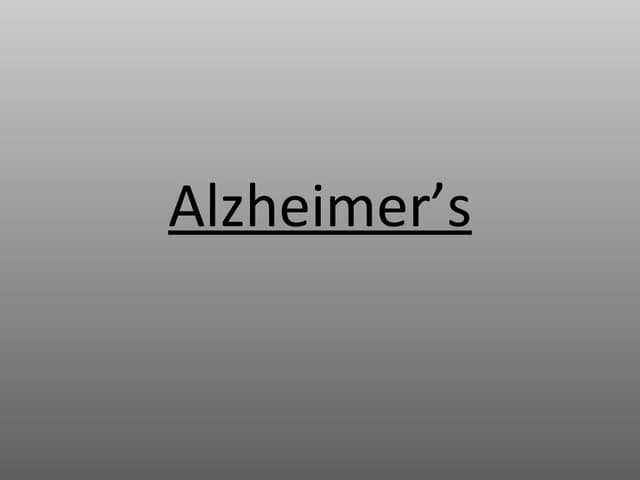 Acupuncture and Alzheimer's Disease | PDF | Herbs and Supplements ...