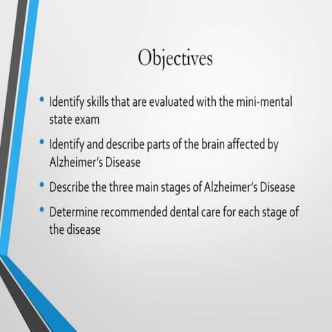 Alzheimer's Disease | PPT