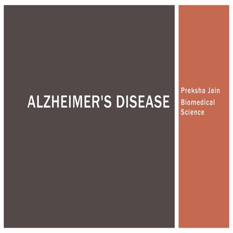 Alzheimers Disease | PPT