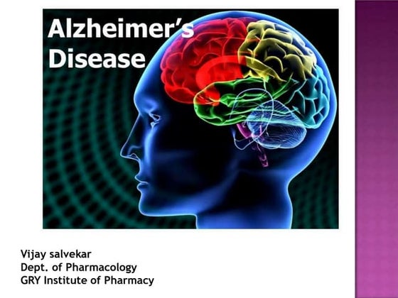 Classification and mechanism of action of alzheimers drugs | PPTX