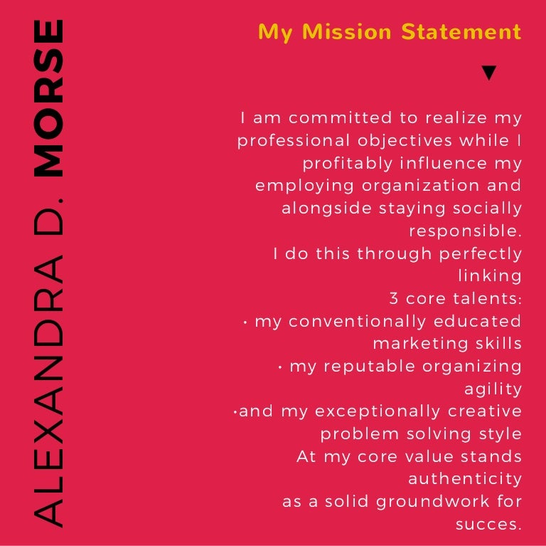 my-professional-mission-statement