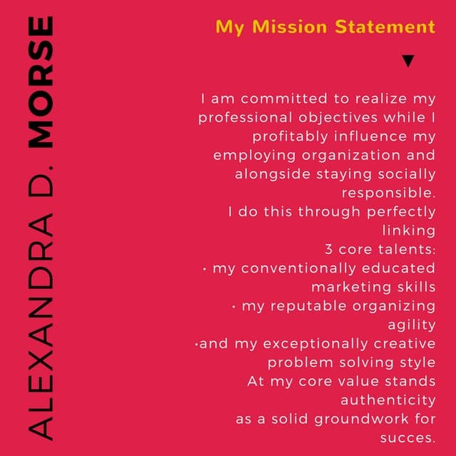 My Professional Mission Statement | PDF