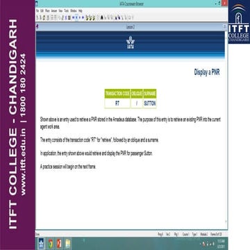 ITFT - Amadeus 3 | PPTX