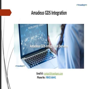 Amadeus GDS Integration | Amadeus Travel API.pptx