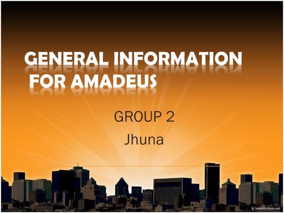 Amadeus | PPTX