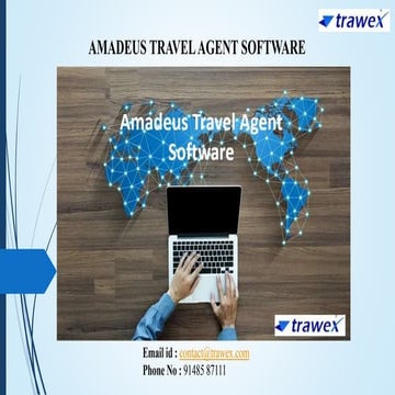 AMADEUS TRAVEL AGENT SOFTWARE | PPTX