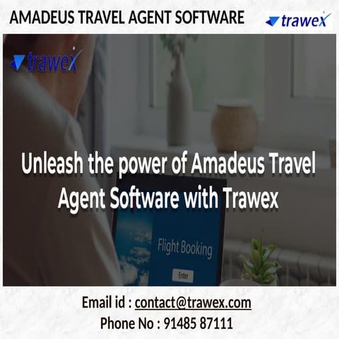 AMADEUS TRAVEL AGENT SOFTWARE | AMADEUS TICKETING SYSTEM | PPTX
