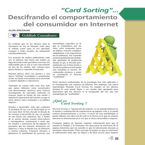 Card Sorting | PDF