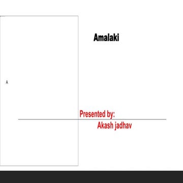 amalaki important and application in various ways | PPTX | Gardening ...