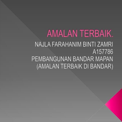 Amalan terbaik | PPTX